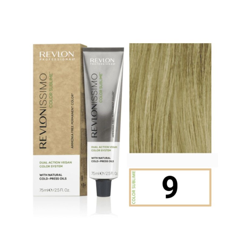 REVLONISSIMO COLOR SUBLIME ammonia free permanent color #9-rubio muy ...