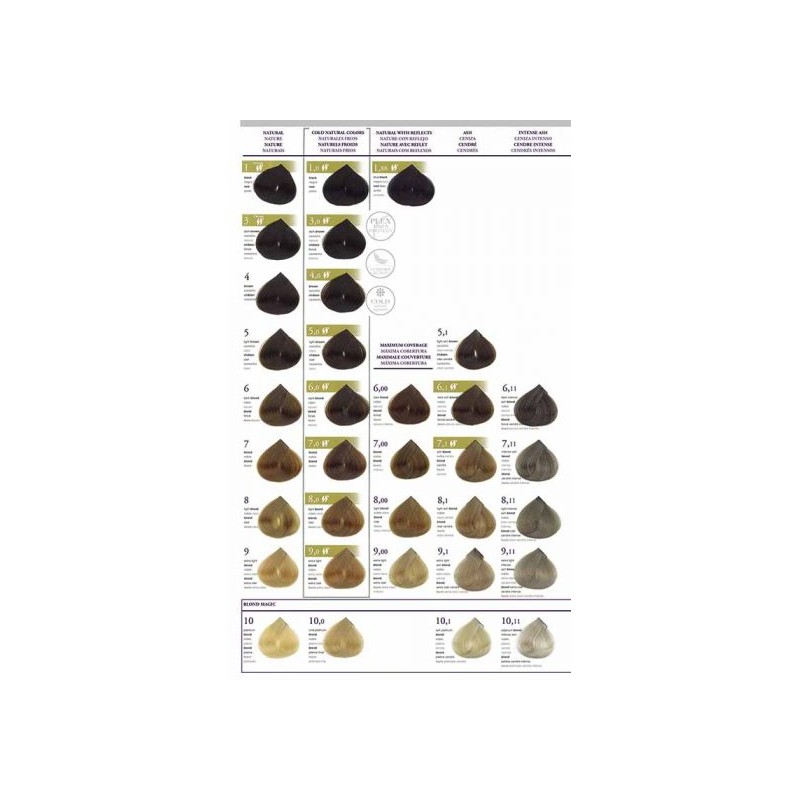 Carta de Color Tintes Salerm