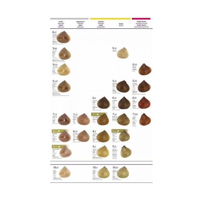 Carta de Color Tintes Salerm