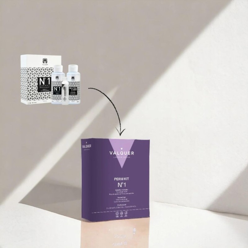 Pack para realizar la permanente del cabello - El Mejor Precio Valquer